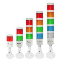 China 2835 Light Source Tower Stack Lights Multilayer Signal Warning RYG With 95dB Buzzer IP54 for sale