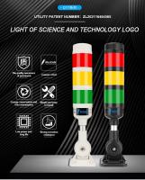 China Multilayer Signal Tower Lamp Foldable IP54 Rated Buzzer Machine Equipment Indicator Lights for sale