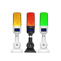 China ABS Material Tower Indicator Light DC 24V RYG With Built-In Buzzer Long Lifespan Hours 70000 for sale