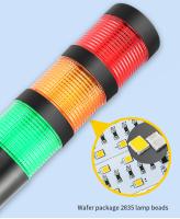 China 0.3kg 5 Layers Tower Stack Lights Flashing Work With Built In Buzzer No Dimmer And Support for sale