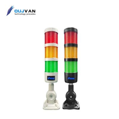 China Tri Colors LED Signal Tower Light With Built In Buzzer And Working Temperature 50000C For Machine Tool for sale