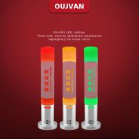 China Led Crystal Machine Tower Lamp Warning Light Tower Luminous Efficiency 80 Lm/W Aluminium Alloy for sale