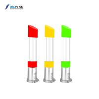 China OUJVAN-Q8 Foldable LED Warning Signal Light DC24V PNP NPN IP54 95dB Buzzer Custom Logo For CNC SMT Automation Mining Equipment for sale