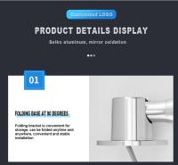 China DC 24V Input LED Tower Lamp Foldable Machine Stack Light With Built In Buzzer 80lm/W Efficiency for sale