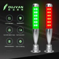 China 70 / Min Shiny Signal Tower Lamp DC 24V IP54 For CNC Machine Status Indicator for sale
