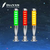 China 70 / Min Shiny Signal Tower Lamp DC 24V IP54 For CNC Machine Status Indicator for sale