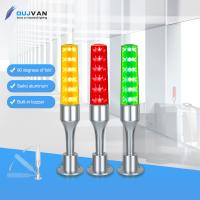 China 80lm/W Luminous 24V LED Warning Tower Light With 360° Beam Angle And Multi Color Flashing for sale