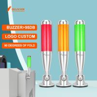 China High Bright 50000H LED Warning Light 90° Adjustable Base With Free Laser Logo For Machinery Alarm System for sale