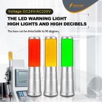 China Stable Machine Tool LED Signal Warning Light For Green Glow And Anti Corrosion Protection for sale