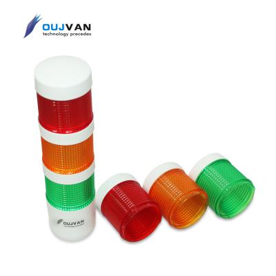 China Machine Tool LED Signal Tower Light 360° Beam Angle IP53 50000 Hours Tower Warning Light for sale