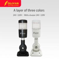 China Machine Tool LED Signal Tower Light 360° Beam Angle IP53 50000 Hours Tower Warning Light for sale