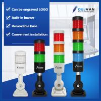 China ABS 24V DC Multi-Layer Machine Tool Warning Light with 95dB Buzzer 360° Visibility and 50,000-Hour Lifespan for sale