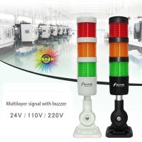 China Machine Tool LED Signal Tower Light 360° Beam Angle IP53 50000 Hours Tower Warning Light for sale