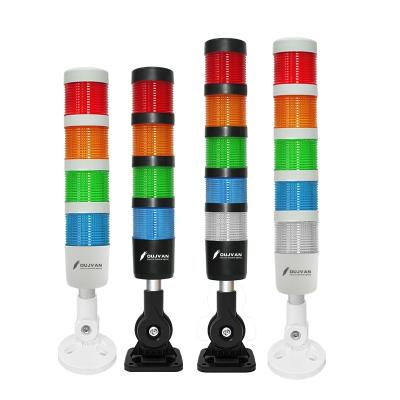 China Multi-Color LED Tower Light with Adjustable Layers and Built-in Buzzer for Industrial Machine Warning for sale
