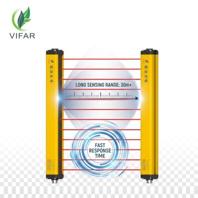 China Custom Industrial Safety Light Curtain VF-B Through-Beam Infrared Safety Barrier Sensor for sale