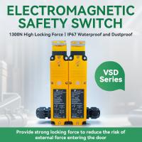 China ISO14119 Compliant Safety Door Switch with Dual Monitoring and 1300N Tensile Strength for Industrial Machinery for sale