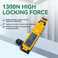 China Dual Monitoring Safety Door Switch with 1300N Tensile Strength and ISO14119 Compliance for Industrial Safety for sale