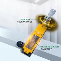 China Mechanical Safety Door Switch PA66 IP67 400V AC-15 Interlock 1NC 2NC Contact Position Switch for sale