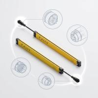 China Side Mount Ultra Thin Safety Light Curtain 22x10mm 2994mm Protection Height Barrier Sensor for sale