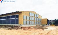 China Broiler Poultry Prefab Houses Steel Structure Fully Automated Chicken Farming Equipment for sale
