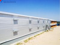 China Prefab Steel Structure Chicken Building Shed Broiler Fatten Poultry Farm House for sale