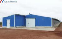 China Prefabricated Poultry Farm Building Steel Structure Chicken Broiler House for sale