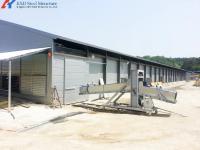 China Light Steel Structure Egg Chicken Farm , Prefabricated Steel Chicken Farm for sale