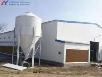 China Corrosion Resistant Pre-engineered Modular Steel Chicken Coop for Poultry Farming for sale