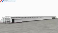 China Galvanized Steel Poultry House with Customizable Design and Onsite Installation for Chicken Farm for sale