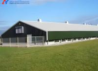China Prefabricated Steel Structure Broiler Poultry House Close House Chicken Farm for sale