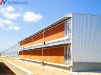 China Complete Controlled Poultry Shed Prefabricated Steel Structure Chicken House for Farm Building for sale