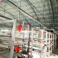 China Hot Dip Galvanized Steel Poultry Farming Cage Automatic Meat Broiler Battery Cages for sale