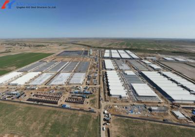 China Prefabricated Steel Poultry Shed Long Span Steel Livestock Buildings for sale