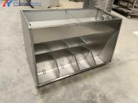 China Steel Structure Piggery Farm House Easy Install With Feeding System for sale