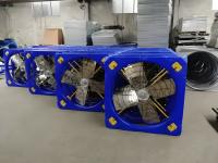China Steel Frame Cattle Sheds Dairy Cow House Hanging Type Exhaust Cooling Fan for sale