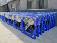 China Steel Frame Cattle Sheds Dairy Cow House Hanging Type Exhaust Cooling Fan for sale