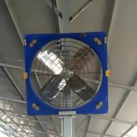 China Steel Frame Cattle Sheds Dairy Cow House Hanging Type Exhaust Cooling Fan for sale