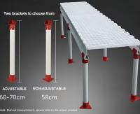 China Stackable Chicken House Floor Slats , Plastic Slat Flooring For Poultry for sale