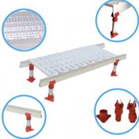 China Recyclable Poultry Farm Plastic Floor Damp Proof Stackable Plastic Floor Slats for sale