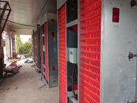 China High-zinc coated small stacked layer cage with corrosion resistance & long service life for sale
