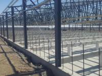 China Fast Installation Hot-Dip Galvanized Steel Structure Pig House with Customizable Dimensions for sale