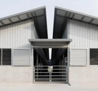 China Customizable Size & Height Suitable for Duck Goose Chicken Breeding Steel Structure Poultry House for sale