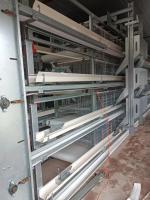 China High-rise Multi-tier Hot-dip Galvanized Layer Cage System for Automated Poultry Farming for sale