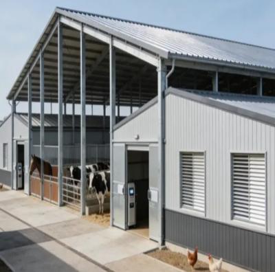 China Customizable Earthquake Resistant Corrosion Resistant Quick Assembly Steel Structure Poultry House for Livestock Farming for sale