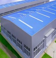 China Cost-Effective Steel Truss Structure Factory Hall with Earthquake Resistance and Easy Installation for sale