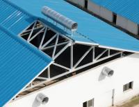 China Easy Disassembly Good Ventilation Prefabricated Steel Structure Chicken Shed Poultry House for sale