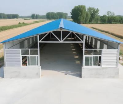 China Low Maintenance Cost Prefabricated Steel Structure Poultry House with Suitable Temperature Control for sale