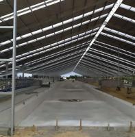 China Prefabricated Galvanized Steel Structure Cattle Shed Customizable Cow Barn for Livestock Farming for sale