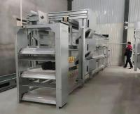 China Full Automatic H Type Broiler Cage System with Hot-Dip Galvanized Steel for High-Density Poultry Farming for sale