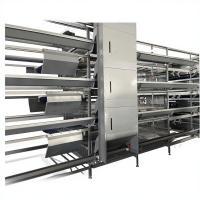 China Modular H Type Chicken Egg Layer Cage with Hot-dipped Galvanization and Automatic Feeding System for sale
